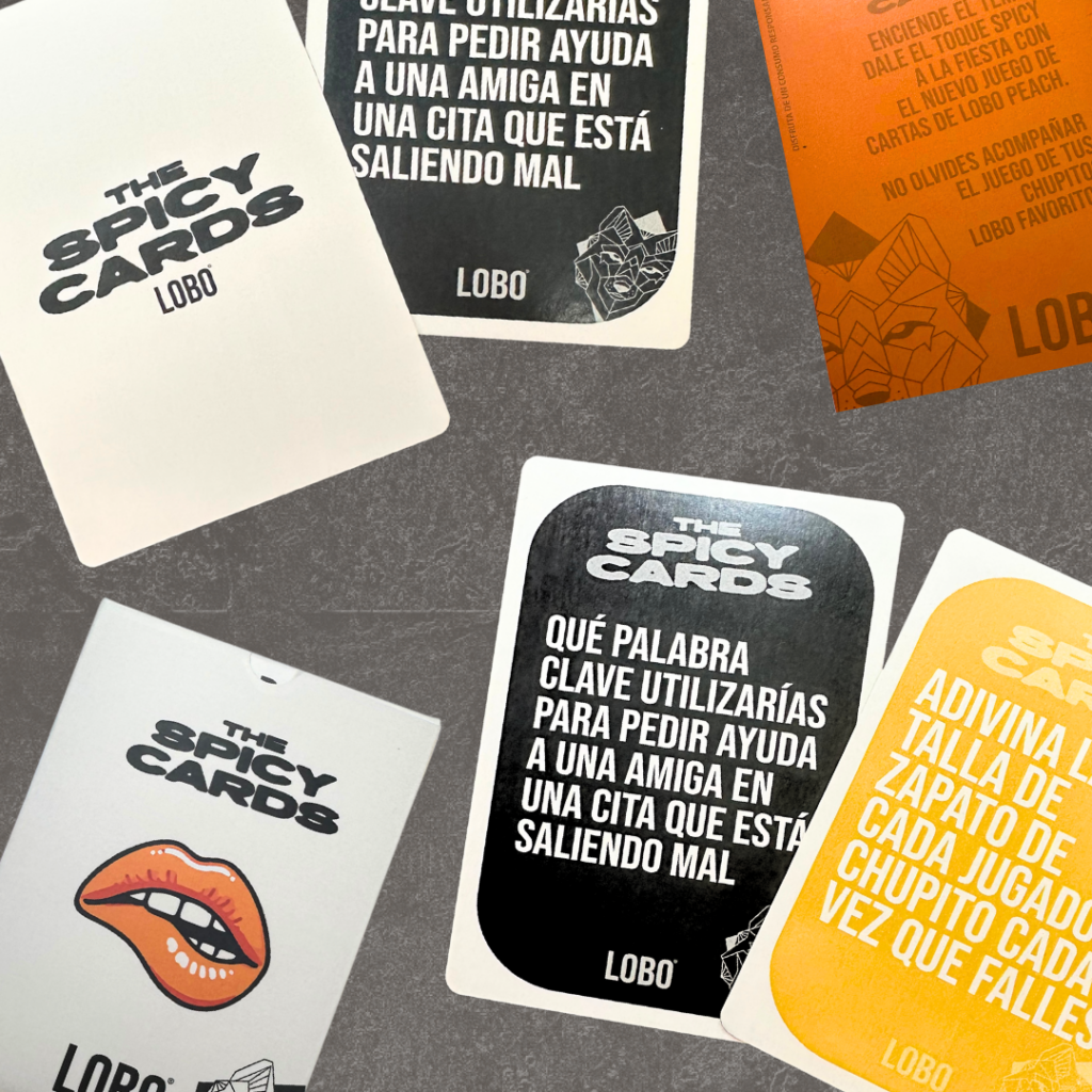 Lobo Peach + The Spicy Cards